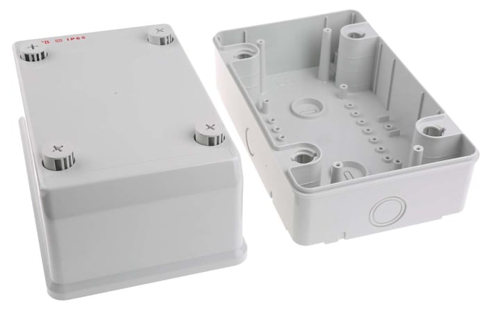 12804 M128040000 ABB | ABB Grey Polycarbonate Junction Box, IP65, 140 ...