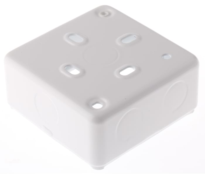 K899 WHI MK Electric | MK Electric Metalclad White Back Box, BS, IP20 ...