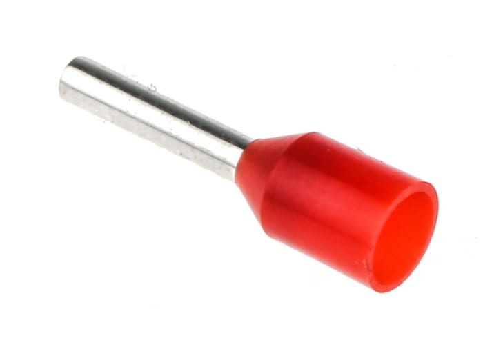 RS PRO | RS PRO Insulated Crimp Bootlace Ferrule, 8 mm Pin Length, 1.7 ...