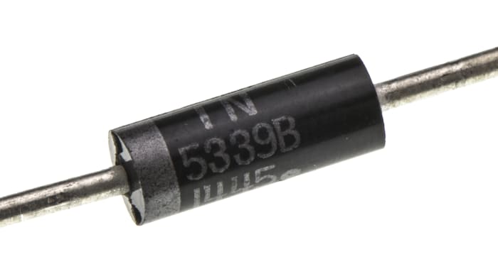 1N5339BG onsemi | onsemi, 5.6V Zener Diode 5% 5 W Through Hole 2-Pin DO-15 | 102-1393 | RS