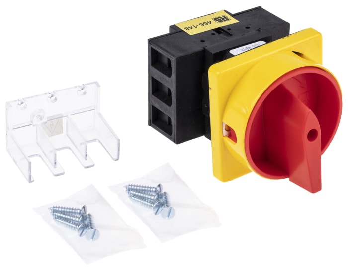 RS PRO | RS PRO 3P Pole Panel Mount Isolator Switch - 25A Maximum ...