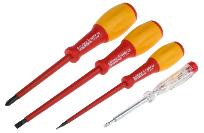 RS PRO | RS PRO 7 Piece Electricians Tool Kit with Case, VDE Approved ...