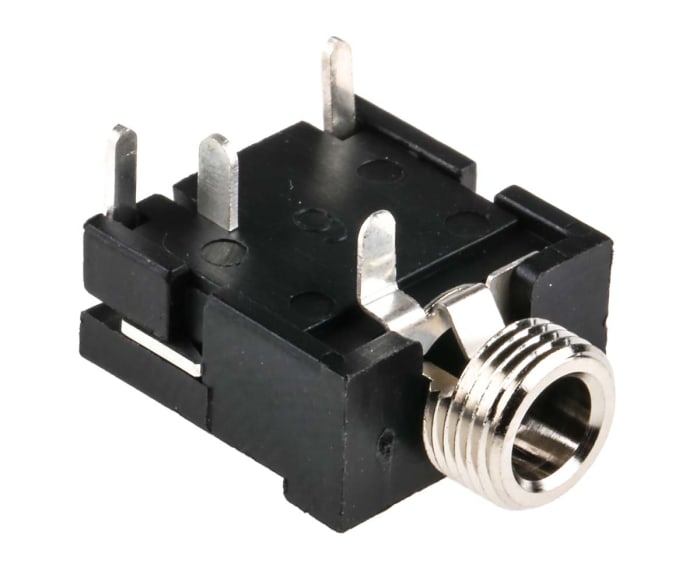 RS PRO | RS PRO Jack Connector 3.5 mm PCB Mount Stereo Socket, 3Pole ...