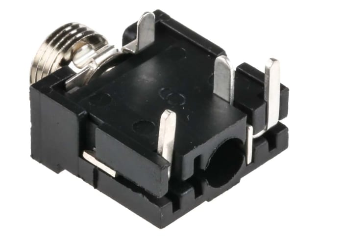 RS PRO | RS PRO Jack Connector 3.5 mm PCB Mount Stereo Socket, 3Pole ...