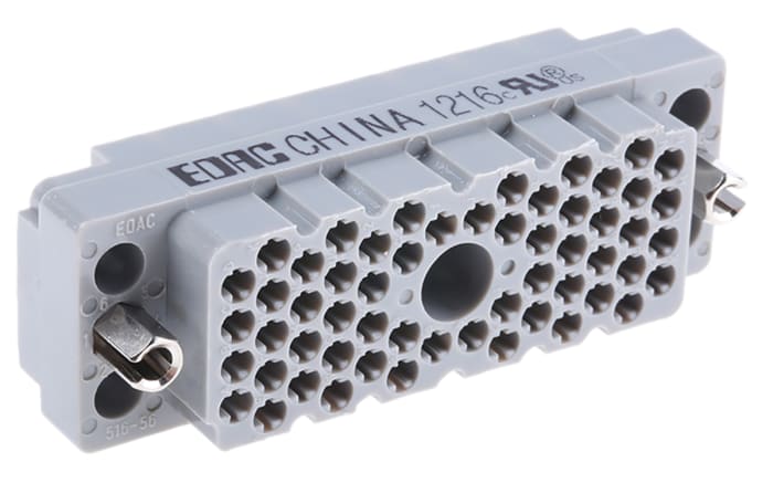 516-056-000-402 EDAC | EDAC 516 56 Way D-sub Connector Socket | 476-441 ...