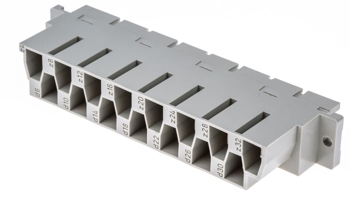 09062152811 HARTING | HARTING 15 Way 10.16mm Pitch, Type H15 Class C1 ...