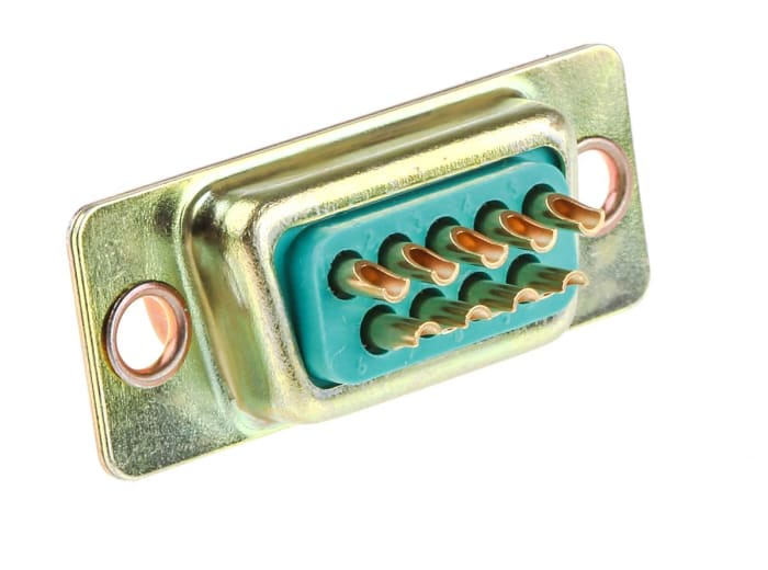 RS PRO | RS PRO 9 Way Panel Mount D-sub Connector Socket, 2.74mm Pitch ...