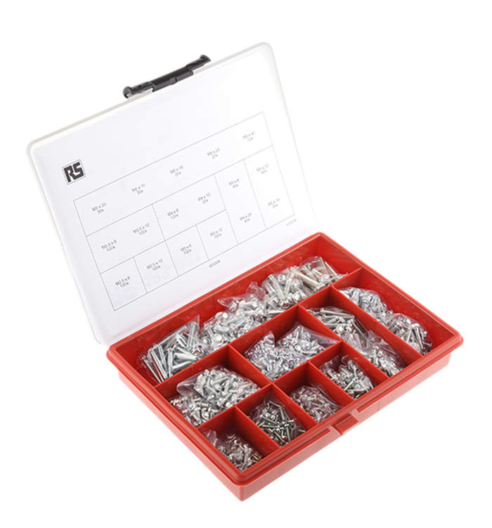 SYSTEM ZERO M/C SCREW KIT System Zero | Kit de tornillos M2.5, M3, M3.5 ...