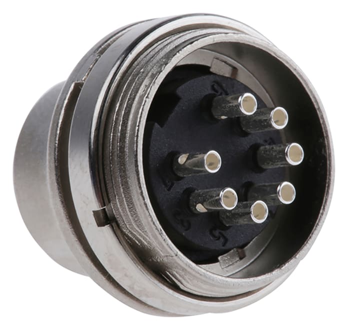 T3486000 Amphenol Industrial | Amphenol Industrial, C 091 A 7 Pole M16 ...