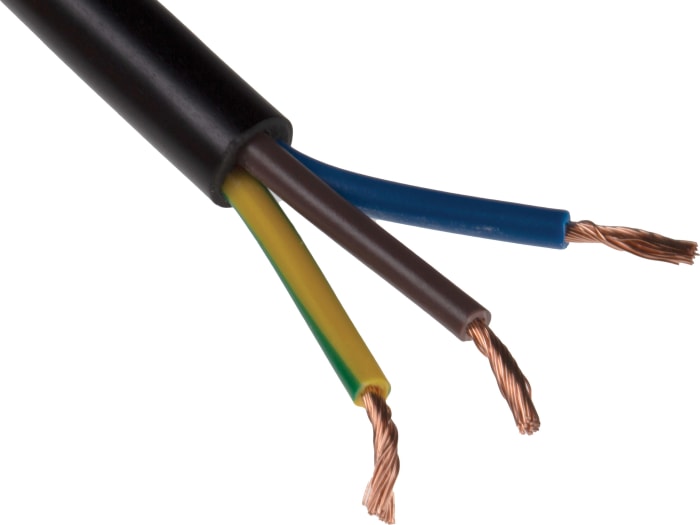 RS PRO | RS PRO Unterminated Type F German Plug Power Cord, 2m | 490 ...