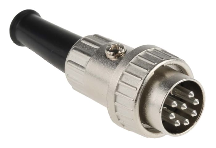 RS PRO | RS PRO 8 Pole Din Plug, 1A, 100 V ac, Bayonet, Male, Cable ...