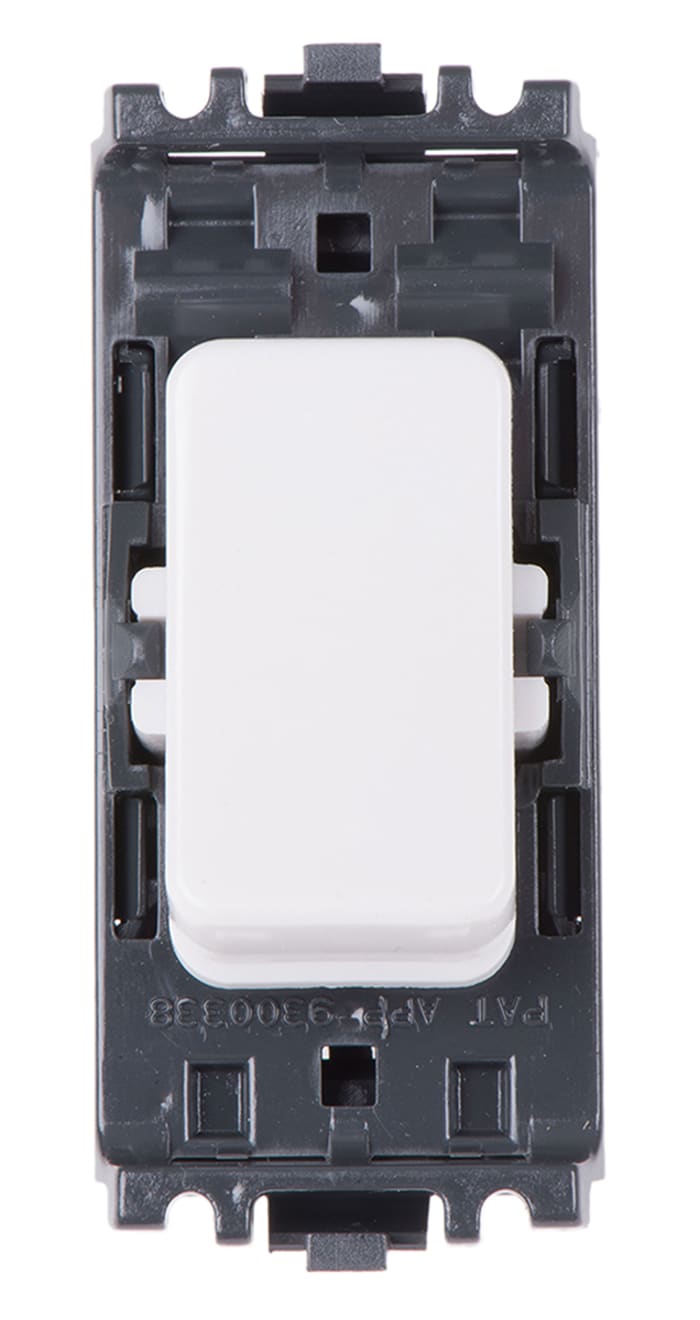 56896 BLK MK Electric | MK Electric 1 Way Black Rocker Switch Grid ...