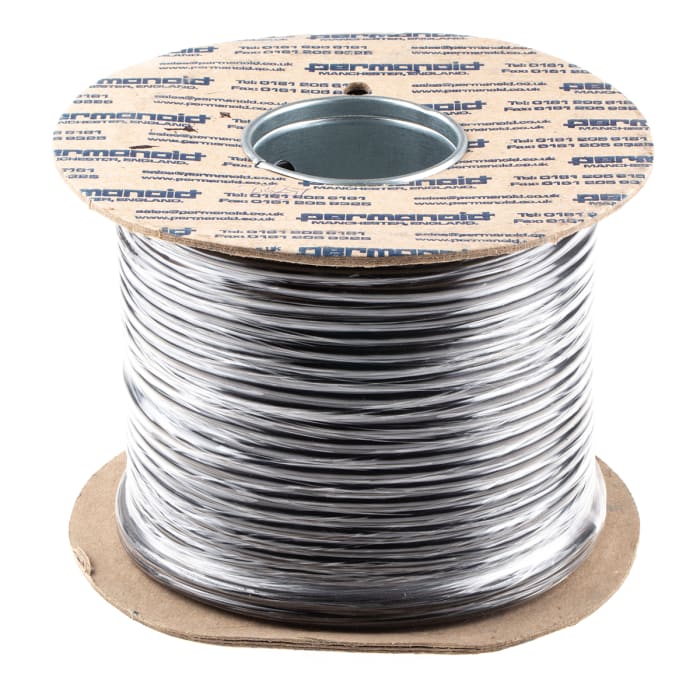 RS PRO | RS PRO H03VV-F, 100 m 3 Core Power Cable, Black Polyvinyl ...