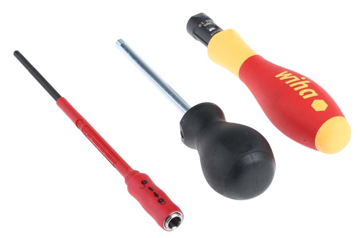 26625 Wiha | Wiha Adjustable VDE Hex Torque Screwdriver, 0.5 → 2Nm, 3.8 ...