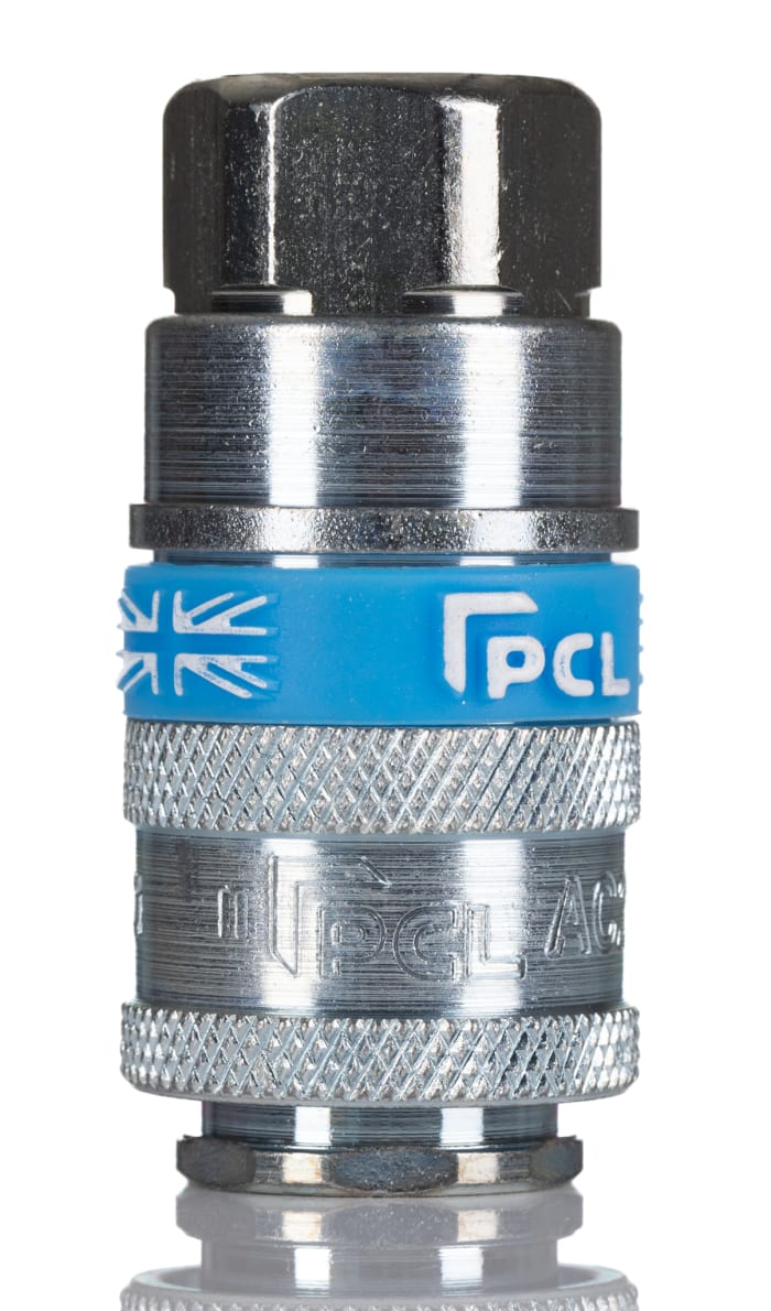 AC21CF PCL | PCL Steel Female Pneumatic Quick Connect Coupling, Rp 1/4 ...