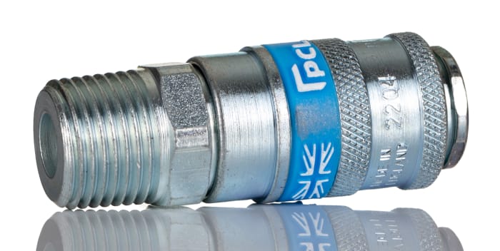 AC21JM PCL | PCL Steel Male Pneumatic Quick Connect Coupling, R 1/2 ... AC21JM PCL | PCL Steel Male Pneumatic Quick Connect Coupling, R 1/2 ...