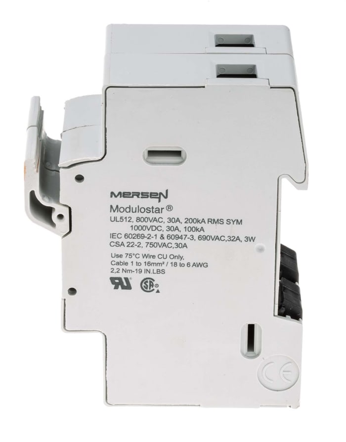 D305052 Mersen | Mersen 30A Rail Mount Fuse Holder for 10 x 38mm Fuse ... D305052 Mersen | Mersen 30A Rail Mount Fuse Holder for 10 x 38mm Fuse ...
