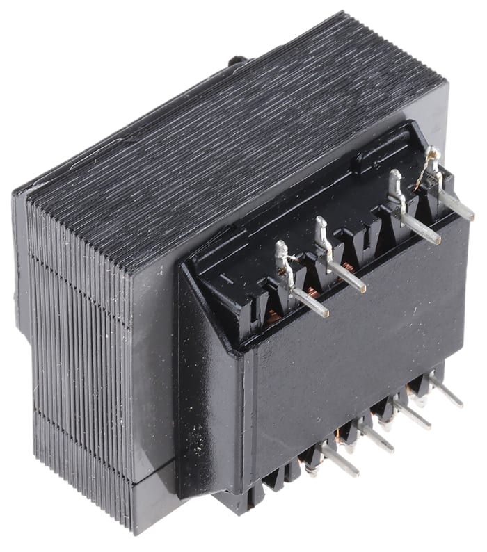 RS PRO | RS PRO 6V ac 2 Output Through Hole PCB Transformer, 6VA | 504 ...