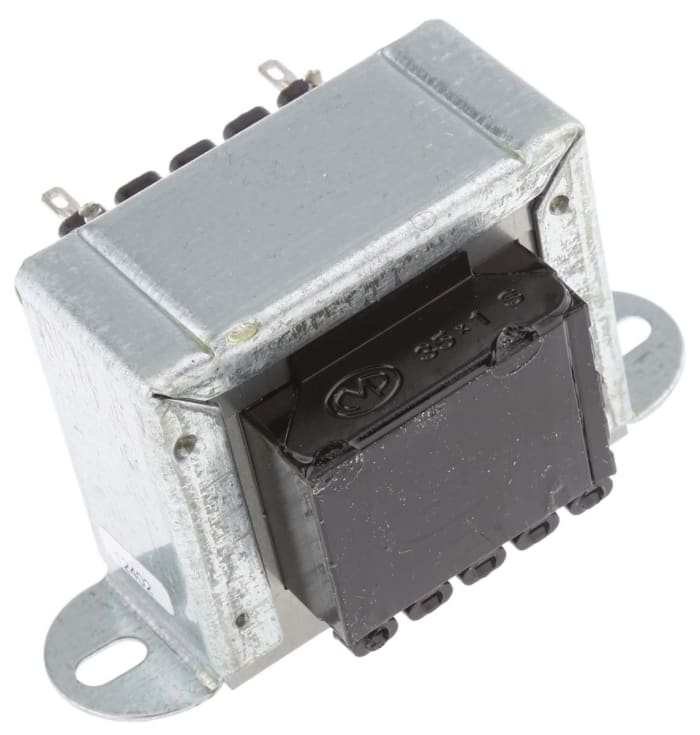 RS PRO | RS PRO 20VA 2 Output Chassis Mounting Transformer, 15V ac, IEC 61558-2-6 | 504-587 | RS