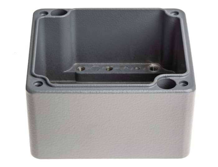 01080806 Rose | Caja Rose de Aluminio Presofundido Gris, 80 x 75 x 57mm ...