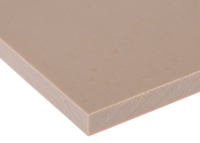 RS PRO | RS PRO Beige Plastic Sheet, 300mm x 245mm x 6mm | 514-647 | RS