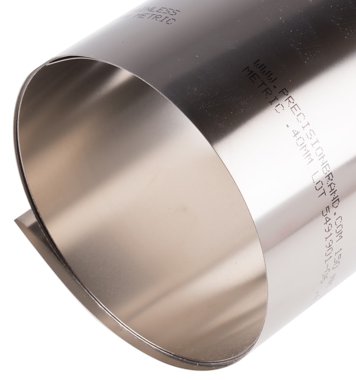 RS PRO | Steel Shim, 1.25m x 150mm x 0.4mm | 519-062 | RS