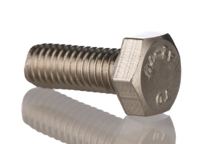 RS PRO | RS PRO Stainless Steel, Hex Bolt, M8 x 25mm | 520-217 | RS