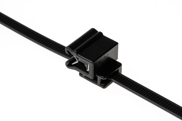 150-40591 T50ROSEC5A-PA66HS/PA66HIRHS-BK HellermannTyton | Brida con fijación HellermannTyton ...