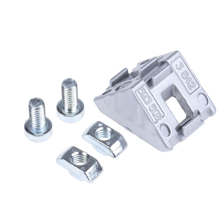 3842551596 Bosch Rexroth | Bosch Rexroth M4 Angle Bracket, Connecting Component, Strut Profile ...