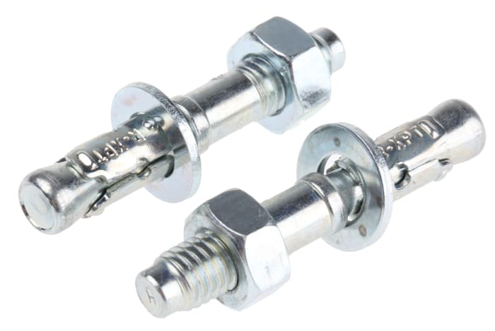 RawlPlug | RawlPlug Steel Wall Plug 8mm x 50mm, 8mm Fixing Hole | 530 ...