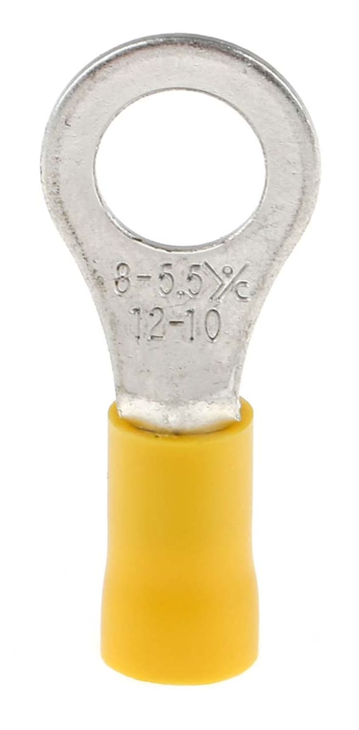 RS PRO | RS PRO Insulated Ring Terminal, M8 Stud Size, 2.5mm² to 6mm² ...