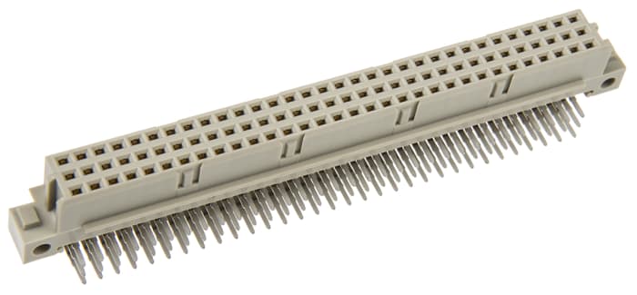 284.258 / 284258-E ERNI | ERNI 96 Way 2.54mm Pitch, Type R Class C2, 3 ...