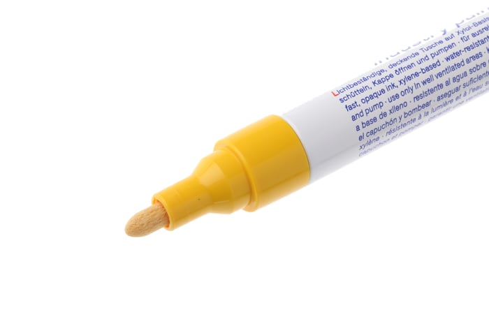 8750-1-4005 Edding | Edding Yellow 4 mm Paint Marker Pen for use with ...