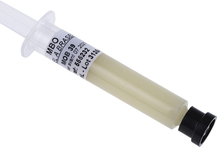 GEL FLUX MOB 39 - SERINGUE DE 10CC MBO | MBO 10 cm³ Lead Free Solder ...