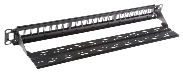 RS PRO | RS PRO Cat6 24 Port RJ45 RJ Patch Panel UTP 1U Black | 556-651 ...