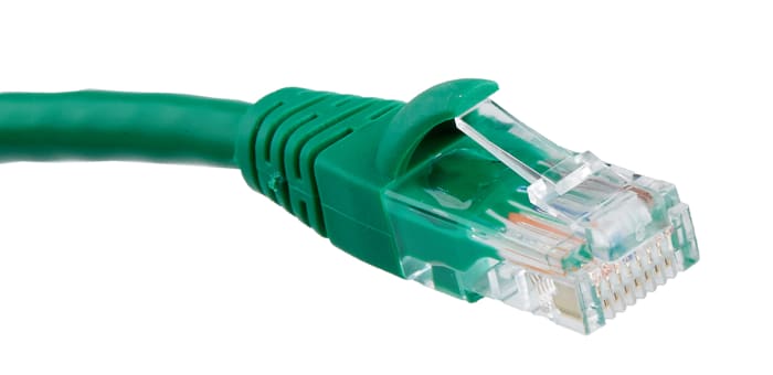 RS PRO | RS PRO, 2m Cat5e, Green RJ45 to Male RJ45 Male, U/UTP ...