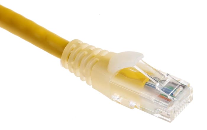 RS PRO | RS PRO, 10m Cat6, Yellow RJ45 to Male RJ45 Male, U/UTP ...