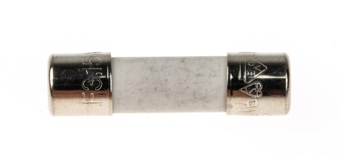 RS PRO | RS PRO 3.15A F Ceramic Cartridge Fuse, 5 x 20mm | 563-441 | RS