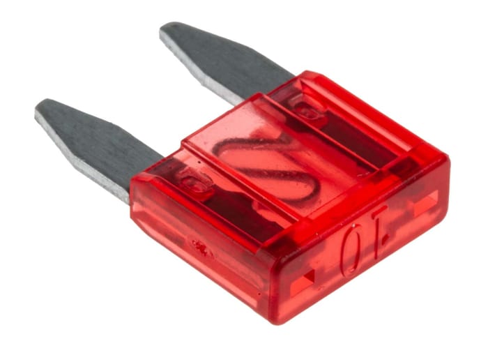 RS PRO | RS PRO 10A Red Blade Car Fuse, 32V dc | 563-485 | RS