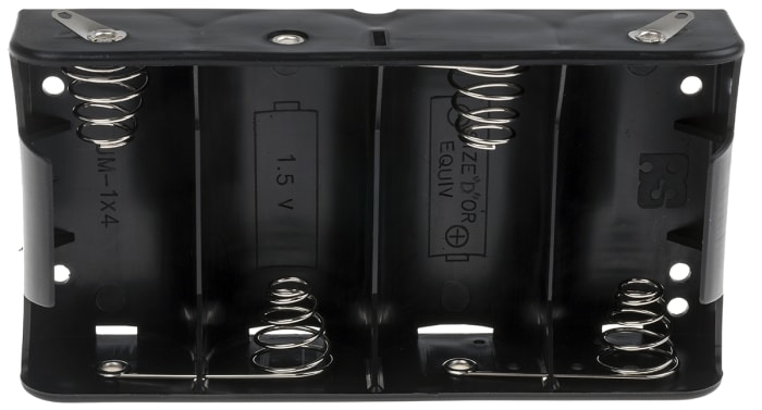 RS PRO | RS PRO D Battery Holder, Coil Spring Contact | 594-426 | RS ...