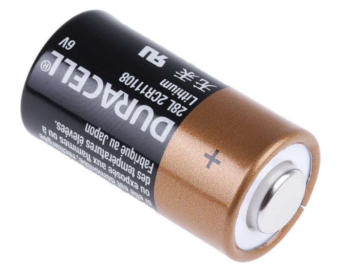 PX28L P1 RS Duracell | Duracell Lithium Manganese Dioxide 6V, 2CR11108 ...