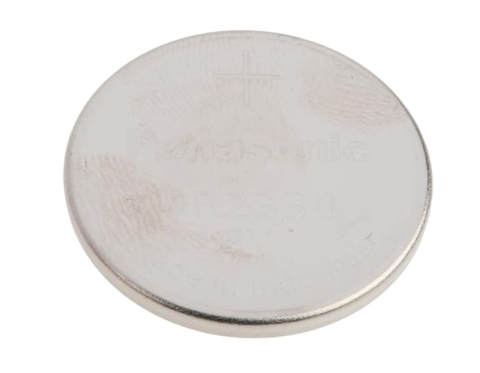 BR-2330/BN Panasonic | Pila de botón BR2330, 3V, 225mAh, Monofluoruro ...