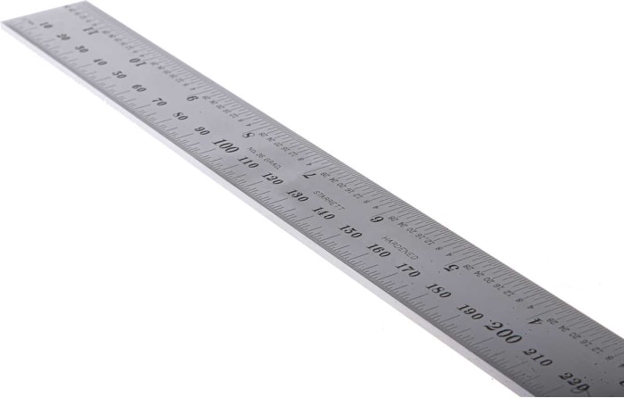 DW8253 Starrett | Starrett 300mm Steel Imperial, Metric Ruler | 609-039 ...