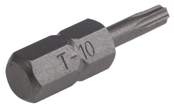 RS PRO | RS PRO Torx Screwdriver Bit, T10 Tip, 25 mm Overall | 619-711 ...