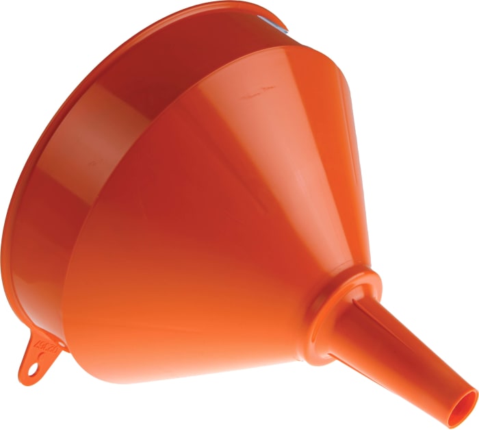 RS PRO | RS PRO 3.2L HDPE Heavy Duty Funnel, With 250mm Funnel Diameter ...