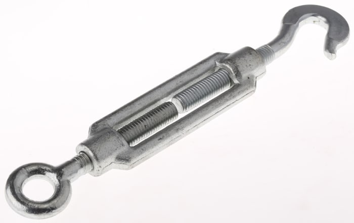 RS PRO | Galvanised straining screw w/hook,M12dia | 674-033 | RS