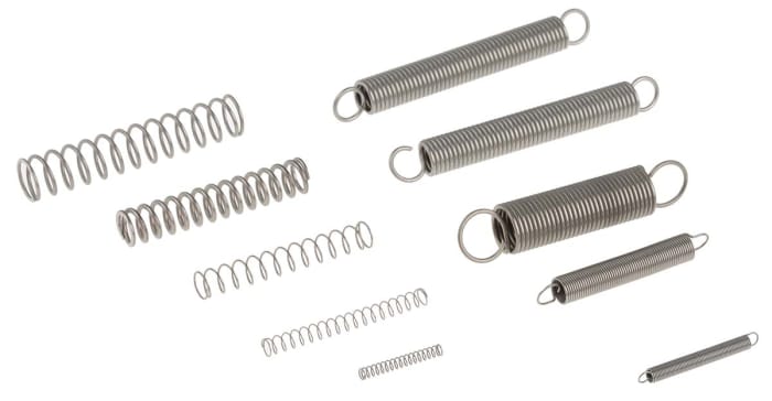 RS PRO | RS PRO Stainless Steel Compression, Extension, Torsion Spring ...