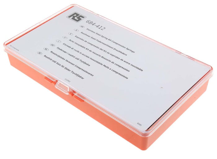 RS PRO | RS PRO Stainless Steel Compression Spring Kit, 180 Springs ...