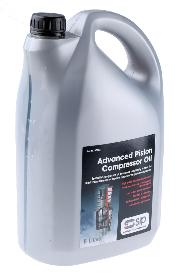 02352 SIP | SIP 5 L Compressor Oil and for Compressors | 692-564 | RS