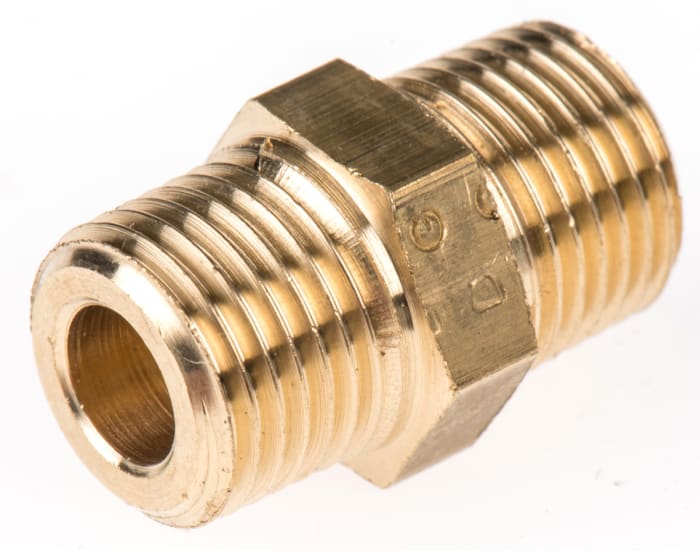 Legris | Legris LF3000 Series Straight Threaded Adaptor, R 1/8 Male to ...